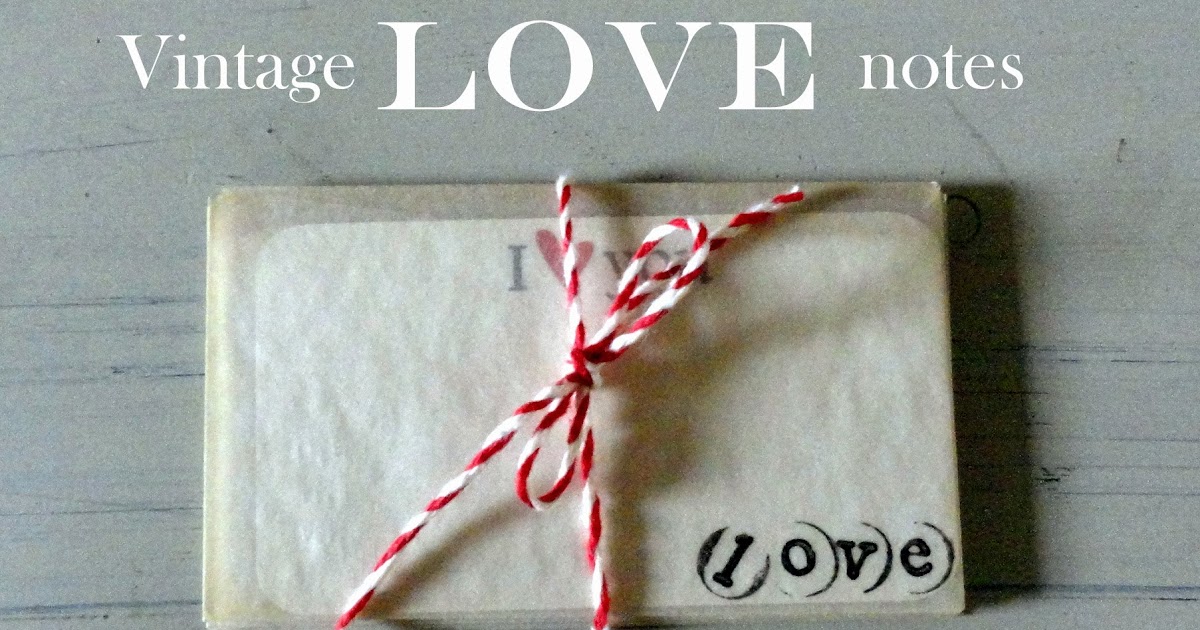 Vintage love notes with glassine stamp envelopes