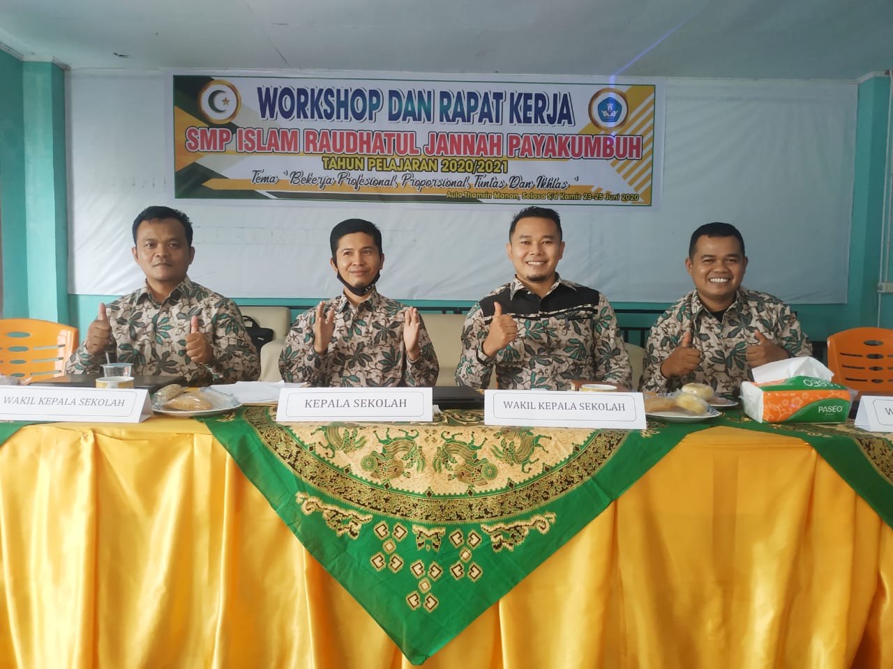 SMP Islam Raudhatul Jannah Rancang Program PBM Hadapi New Normal ...