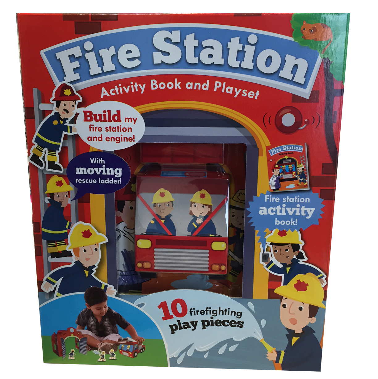 Mellow Mummy: Fire Station Activity Book and Play Set Review : Taking ...