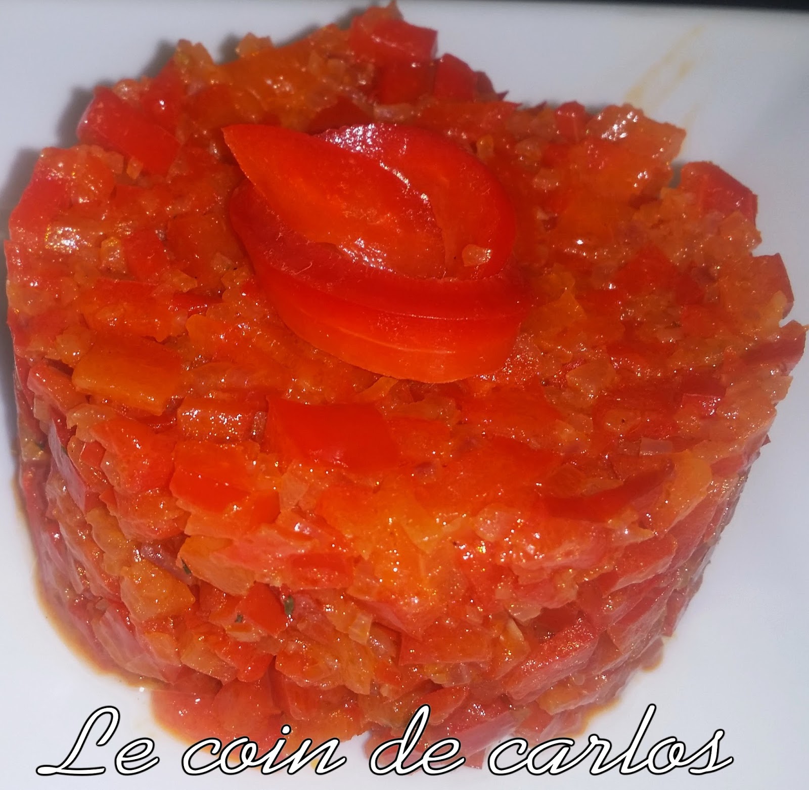 Le coin de Carlos: Poivrons rouges confits