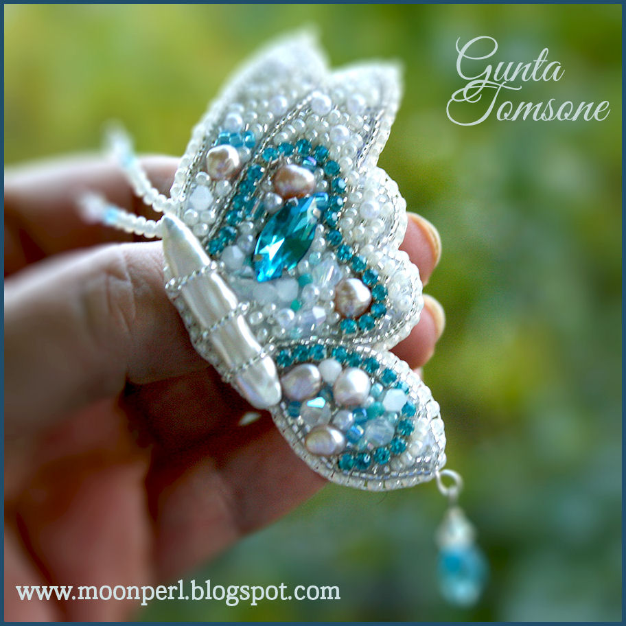 Pērļošana - dzīvošana: Sniega taurenis