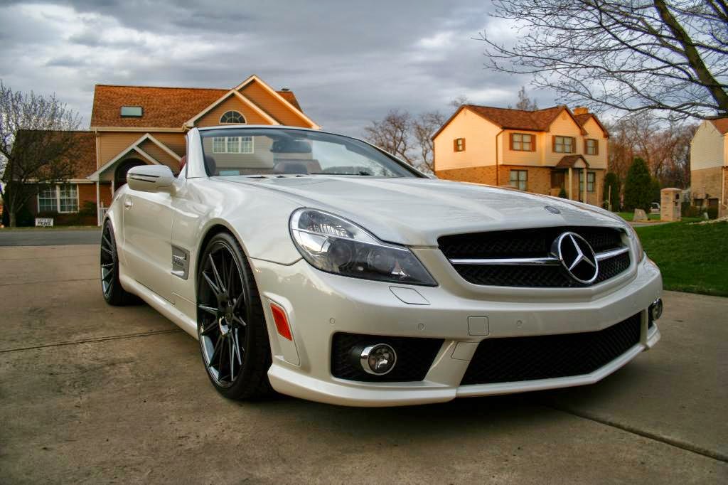 Mercedes-Benz SL63 AMG on Niche Vicenza wheels | BENZTUNING