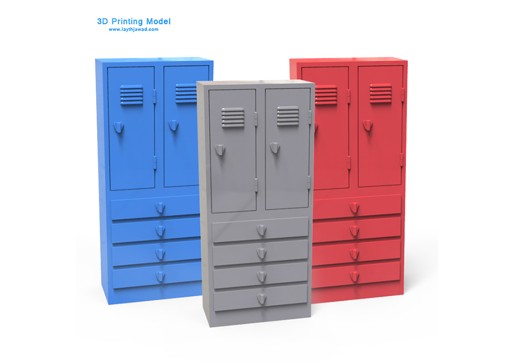Locker 3D Printing Model | Layth Jawad