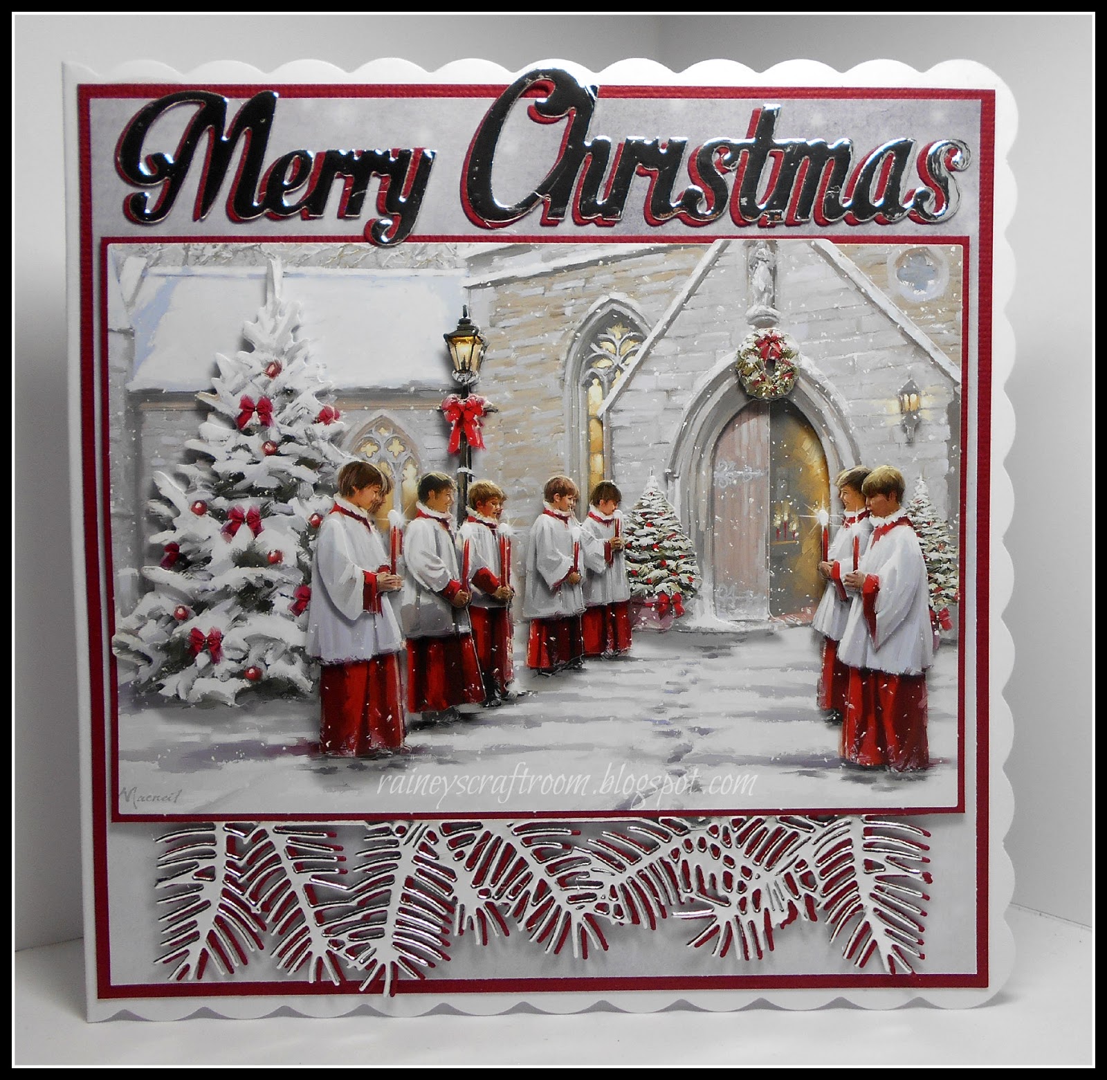 Rainey's Craft Room: Christmas Card Club Challenge #4 - A Christmas Carol