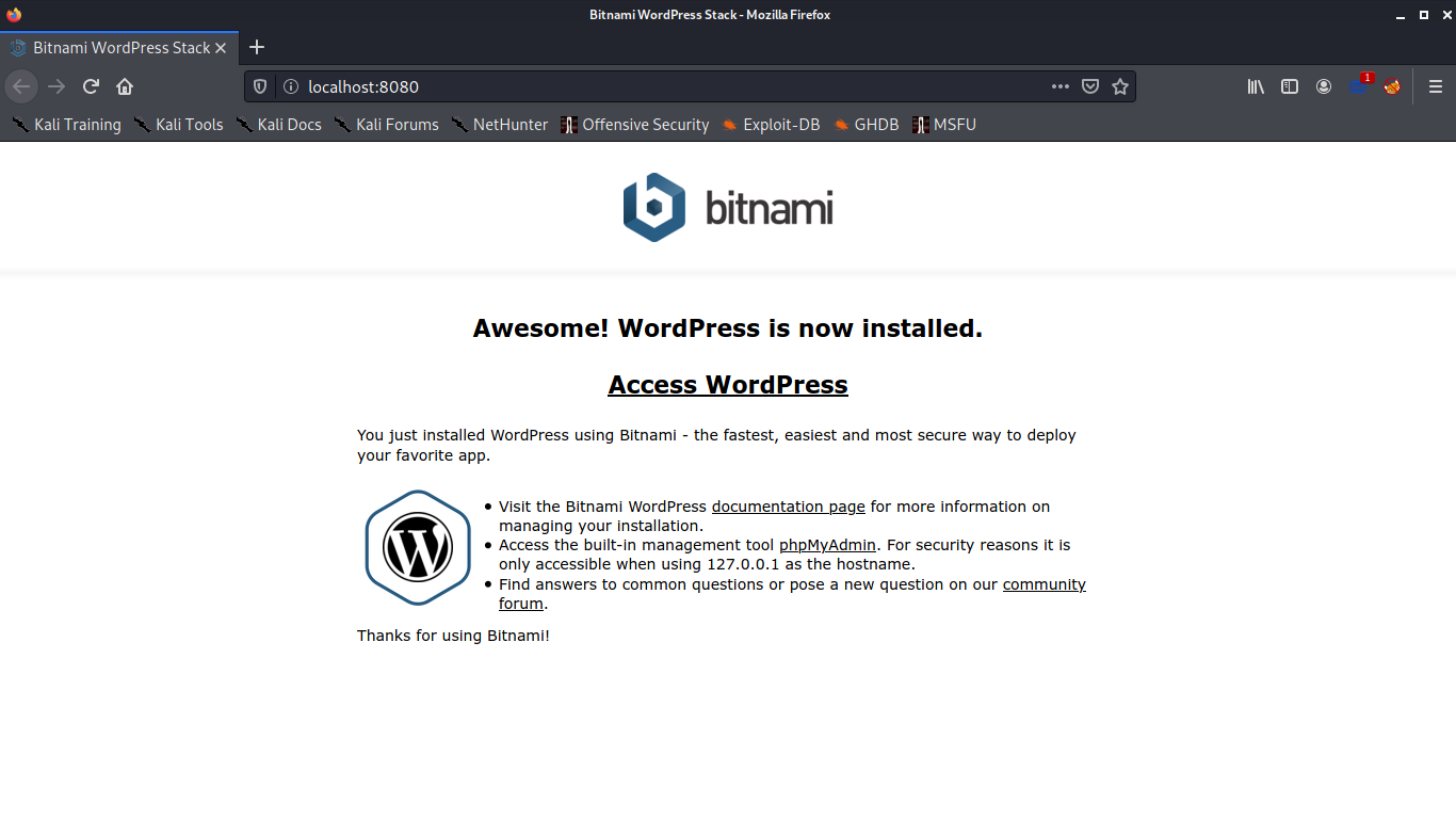 Cómo instalar WordPress en Kali Linux - MuyLinux