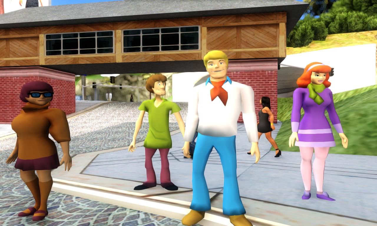 DX MODS: Pack de Skins Scooby Doo