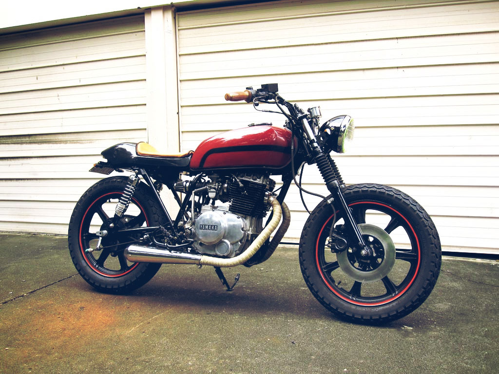 Hell Kustom : Yamaha XS250 1981 By Lanesplitter Garage