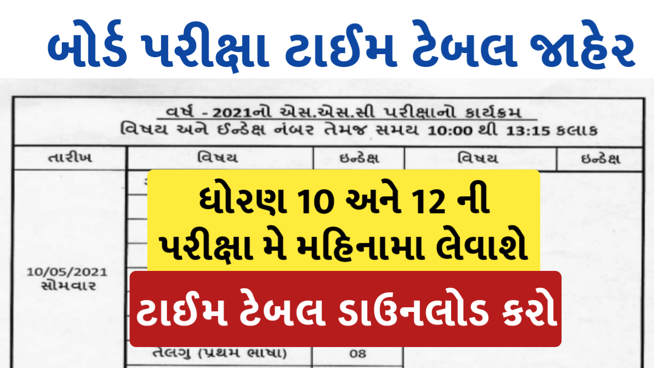 Gujarat Hsc And Ssc Exam Time Table Gujarat 2021 Digital Gujarat gujarat-hsc-and-ssc-exam-time-table-gujarat-2021-digital-gujarat