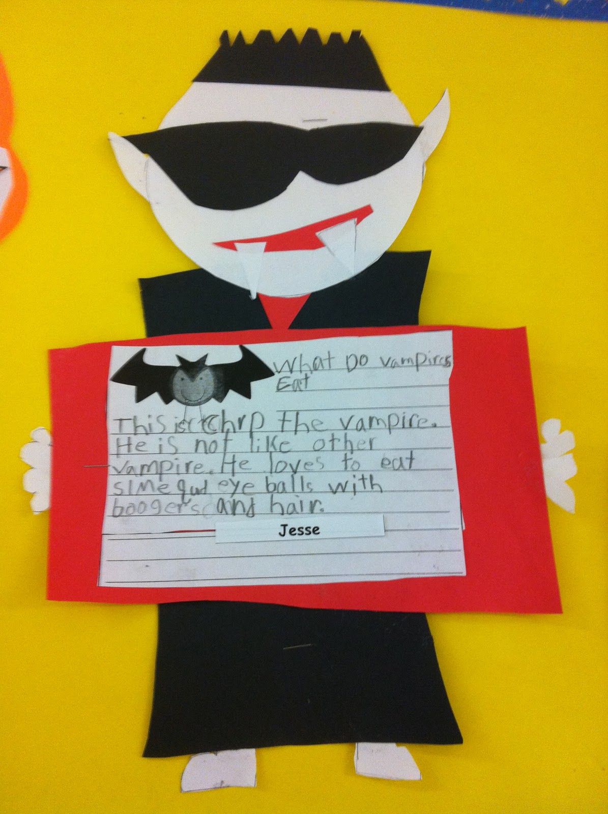 What Do Vampires Eat? - Today in Second Grade