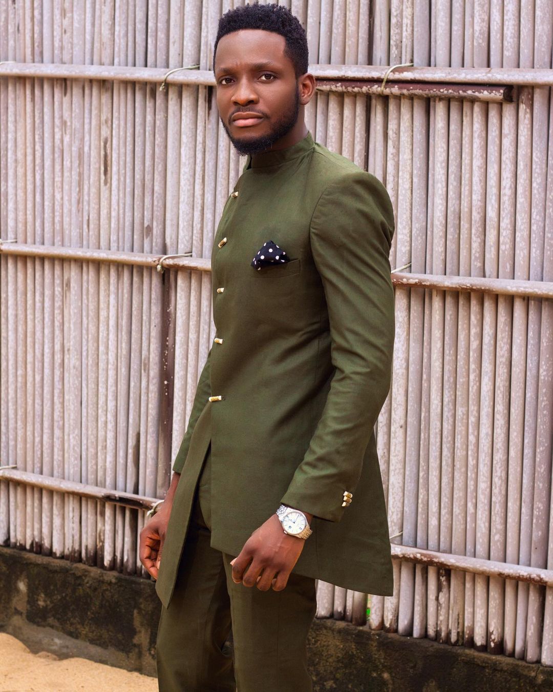 Pictures of handsome, dark Chimezie Imo