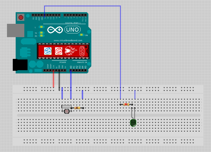 Using An Ldr Sensor With Arduino Diy Arduino Esp8266 Nodemcu Projects