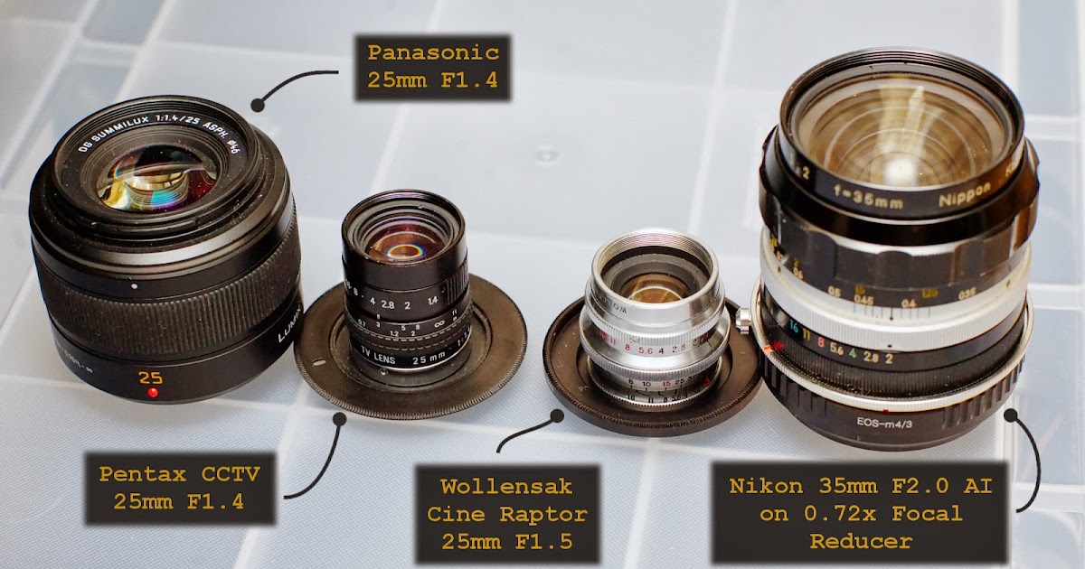 Beomagi's thoughts...: A little test of 4 different 25mm F1.4 lenses on ...