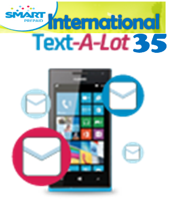 Smart International Text Promo: Text-A-Lot 35 - Smart Call, Text, and ...
