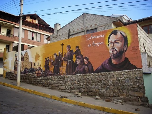 Noticias de la Provincia del Cañar: Pintan mural "San Francisco" en ...