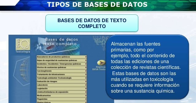 Base de Datos de texto Completo