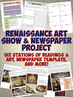 Students of History: Renaissance and Reformation Lesson Plan Bundle