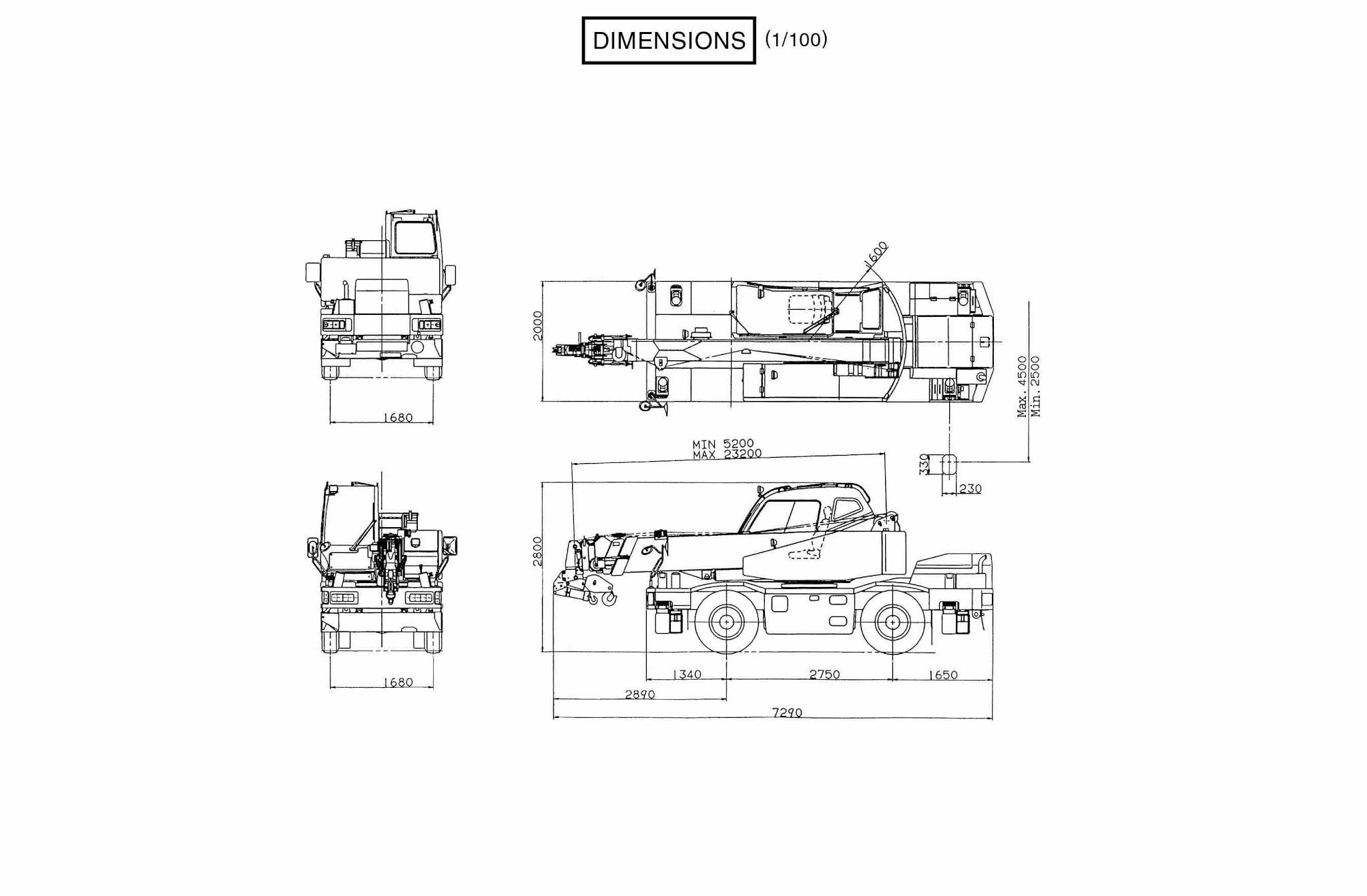 CV. Medan Albertindo : ROUGH TERRAIN CRANE (RAFTER) 10 - 35 TON