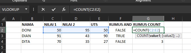 10 Rumus Spreadsheet dan Contohnya Lengkap