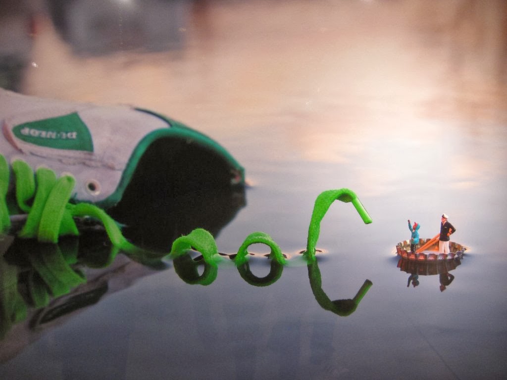 My Inspirations: Slinkachu vs. Christopher Boffoli