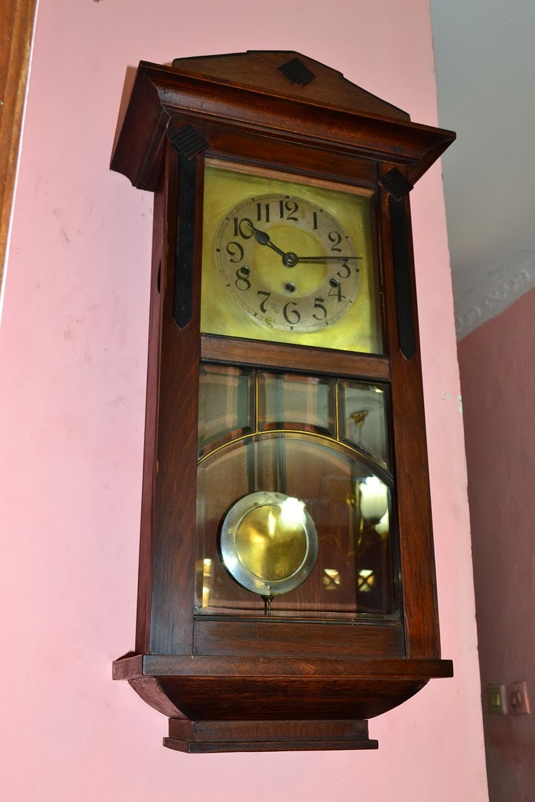 jam - jam kuno and antique stuff: KIENZLE germany wall clock 1930's