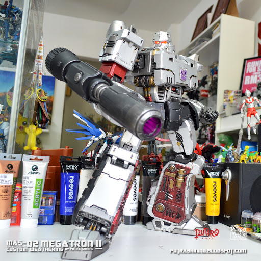 Transformers Megatron II | MAS-02 Mega Action Series 18" | Customize ...
