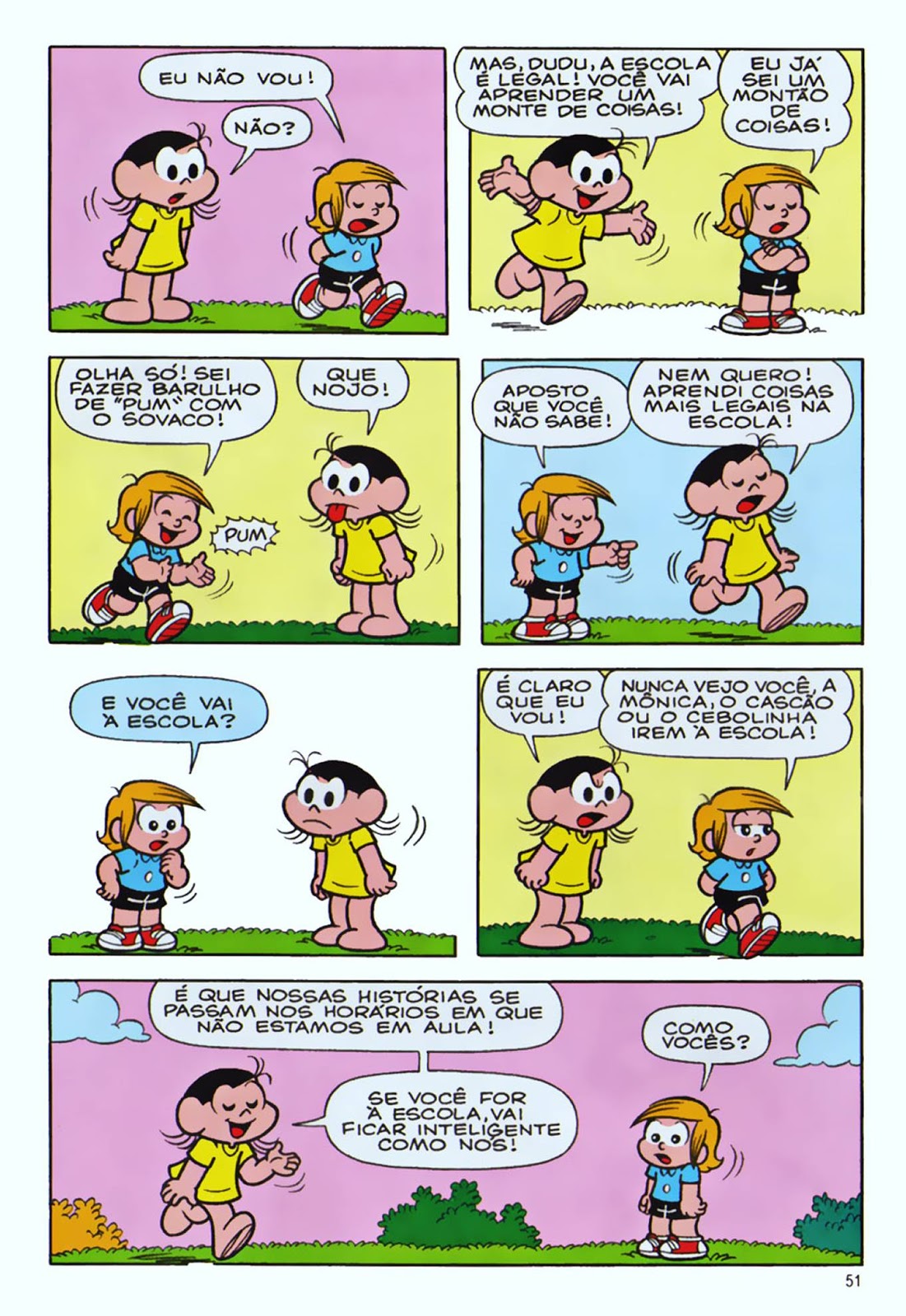 OUVIR E VER: TURMA DA MONICA 55 PARA LER-GIBI COMPLETO