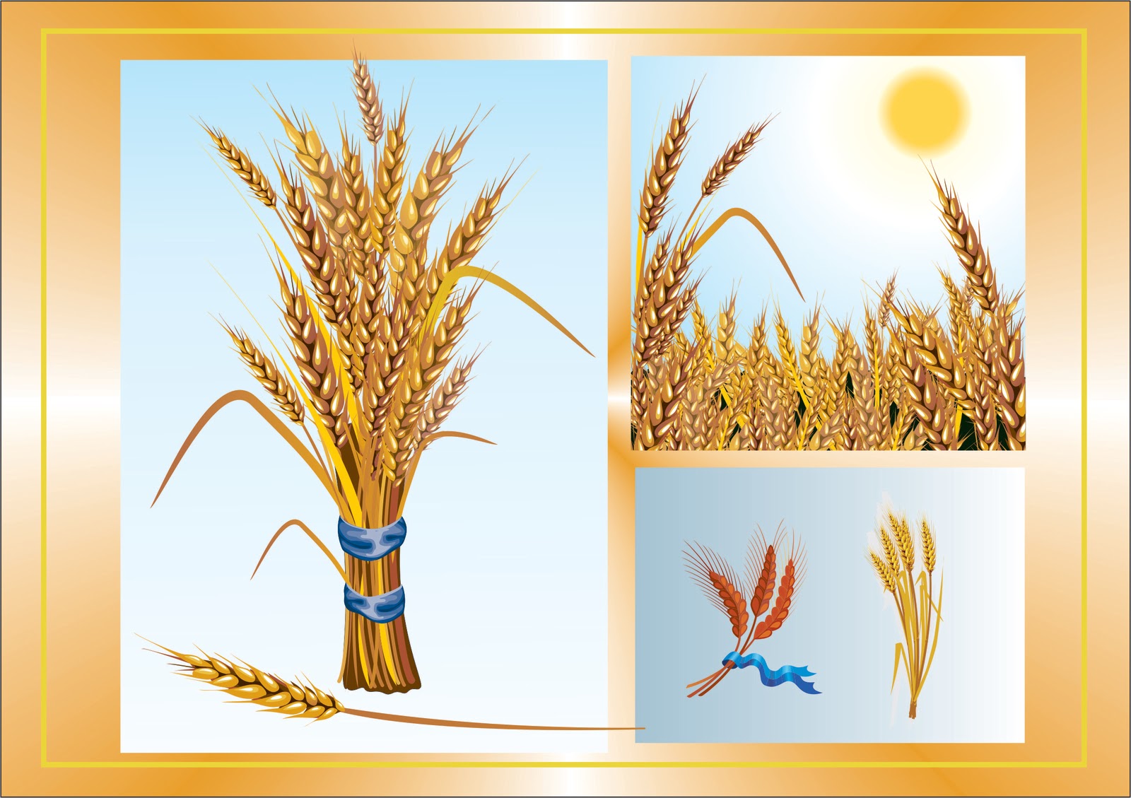 JESUS - O VETOR........: Trigo vetor corel