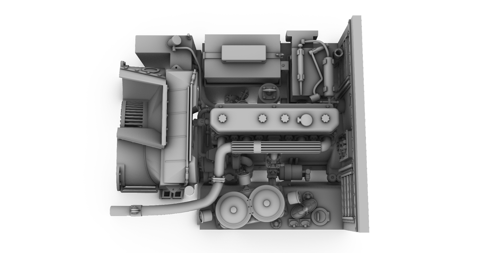 1/35 3142 Engine Pz.38(t)E/F