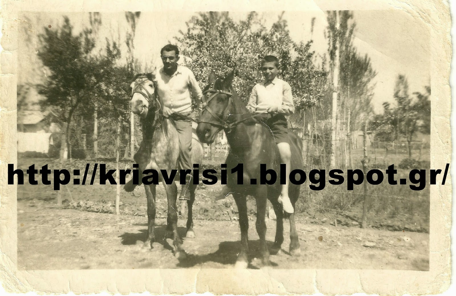 ΠΑΛΙΑ ΚΡΥΑ ΒΡΥΣΗ . Η ιστορία του τόπου μας μέσα από φωτογραφίες ...