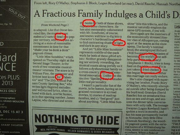 Photo-based Erasure Texts