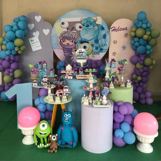 Mamá Decoradora: Ideas Temáticas de Boo Monsters Inc