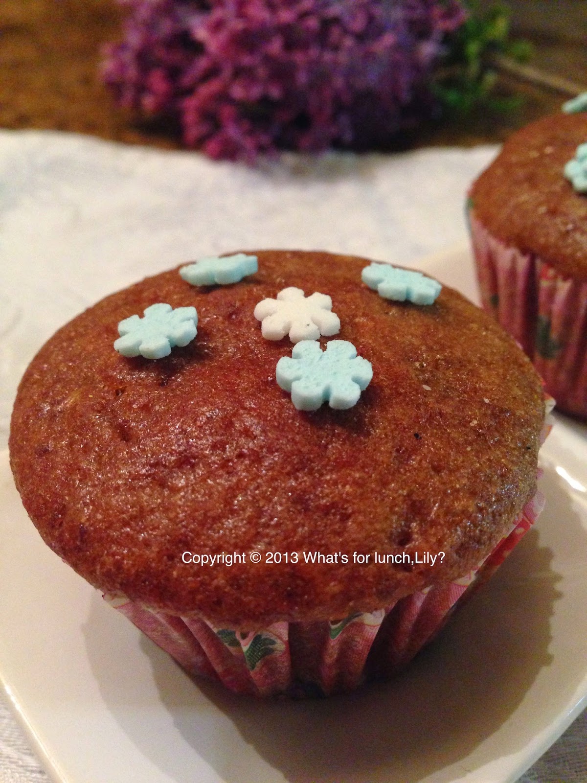 What's for lunch, Lily?: Briose simple cu fructe