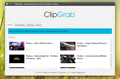 Download And Convert YouTube Videos With ClipGrab ~ Web Upd8: Ubuntu ...