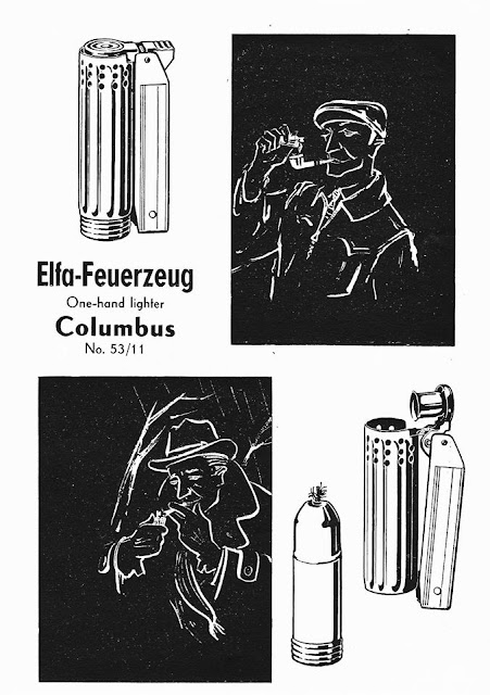 Table lighters collectors' guide: ELFA Lighter Catalog: Diwco, Derby ...