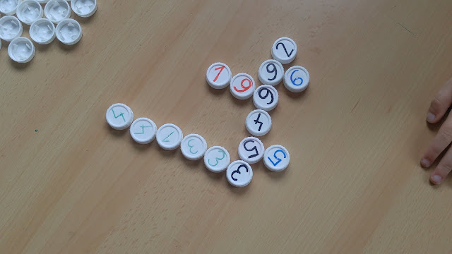 Relatos de aula: Qwirkle de números