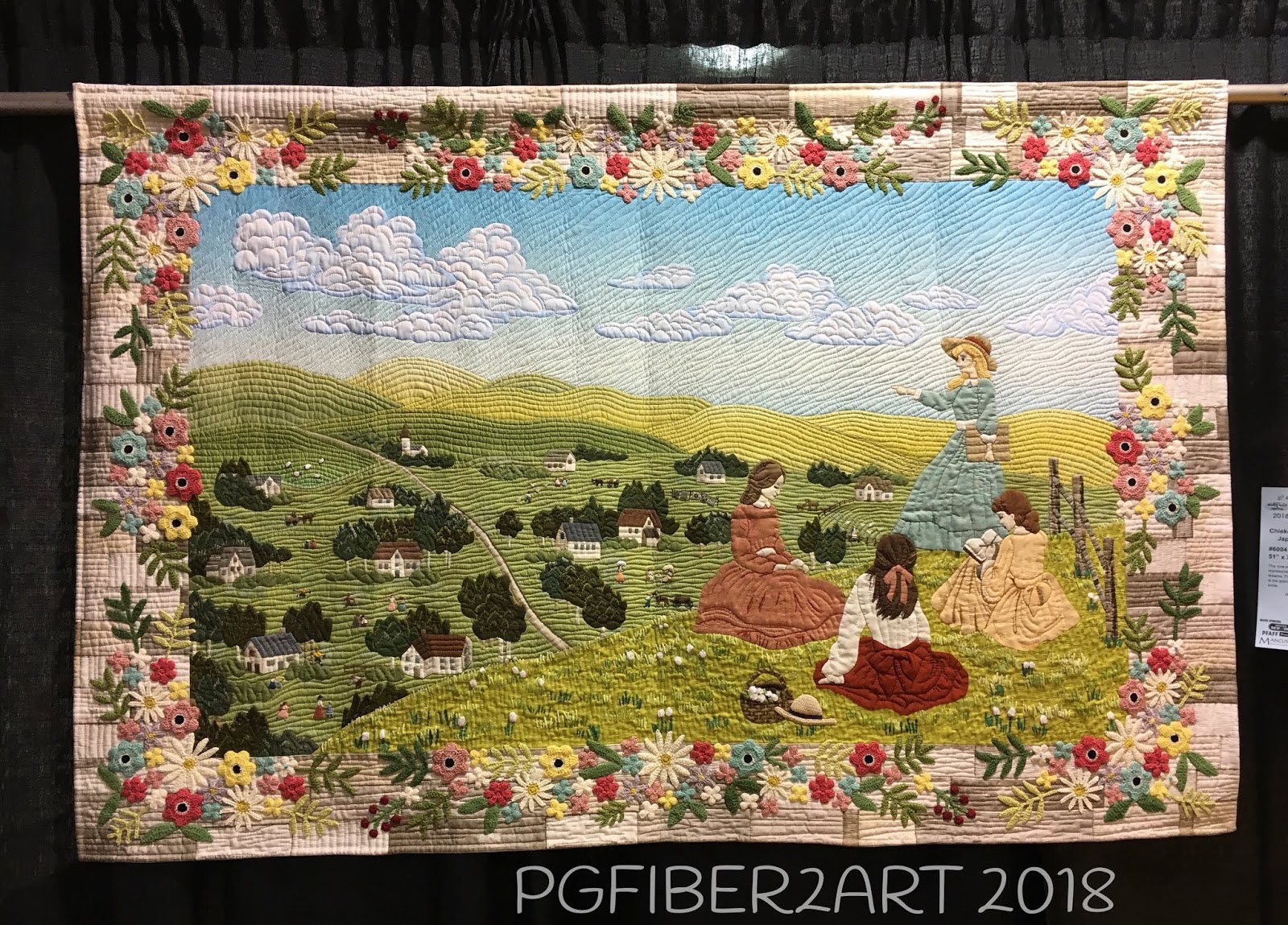 PG Fiber2Art: Micro quilting and other techniques in miniature at World ...