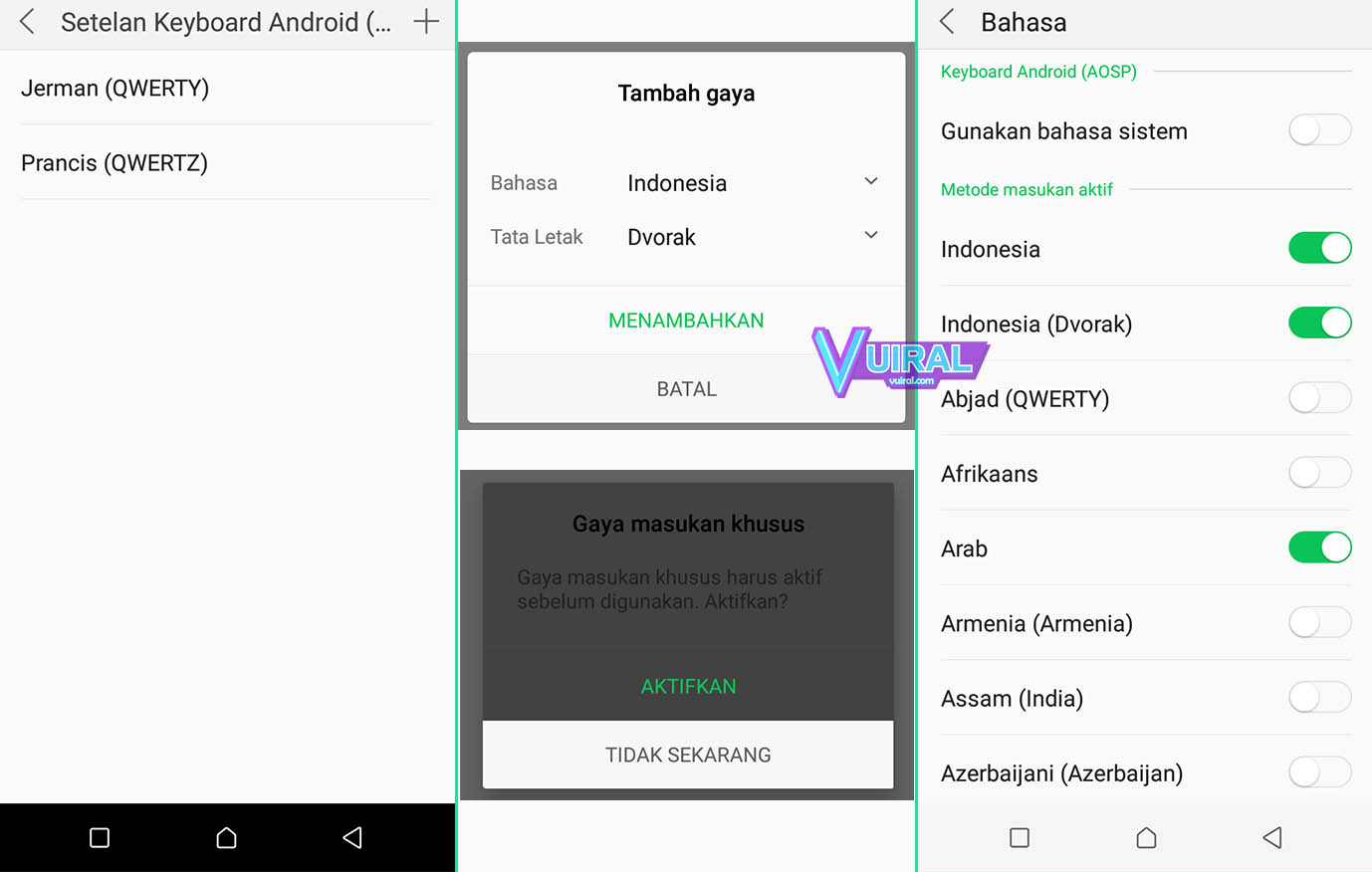 2 Cara Mengganti Keyboard WA Tanpa Aplikasi Di HP Android - Vuiral