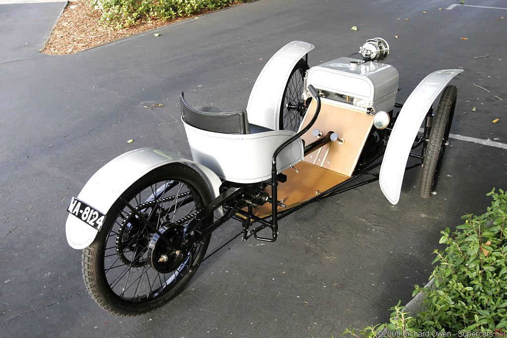1909 Three-Wheeled Runabout, the First Morgan’s Vehicle ~ Vintage Everyday