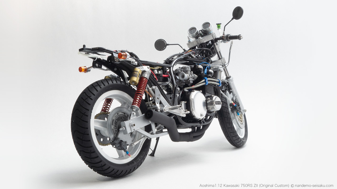 1/12 AOSHIMA KAWASAKI 750RS Z2 ORIGINAL CUSTOM - RocketGarage - Cafe ...