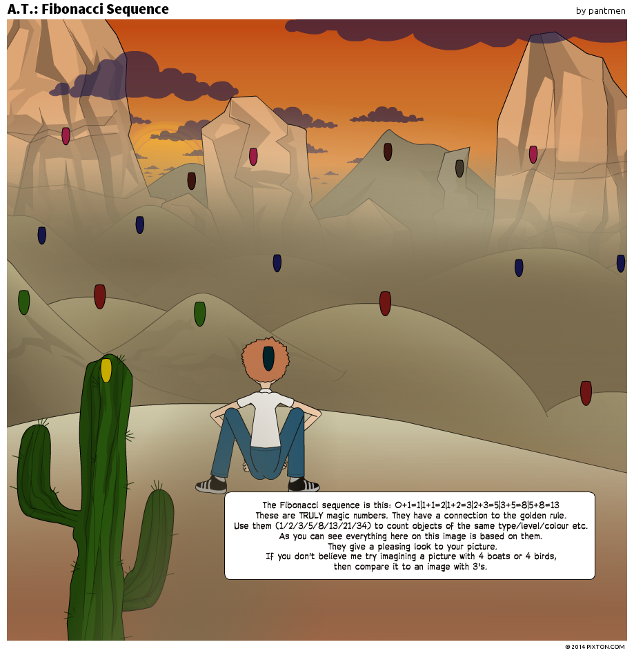 Game Design & Stuffz: The Golden Ratio, Fibonacci Sequence & Stuffz