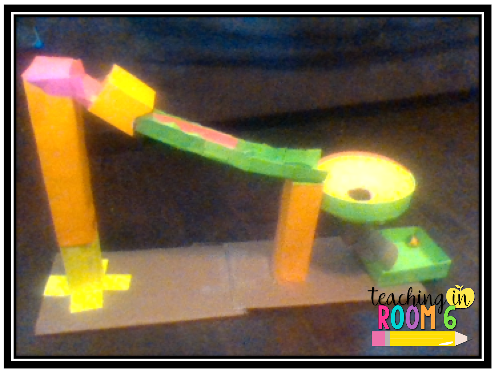 Taking a Trip on a Paper Roller Coaster | Teaching in Room 6