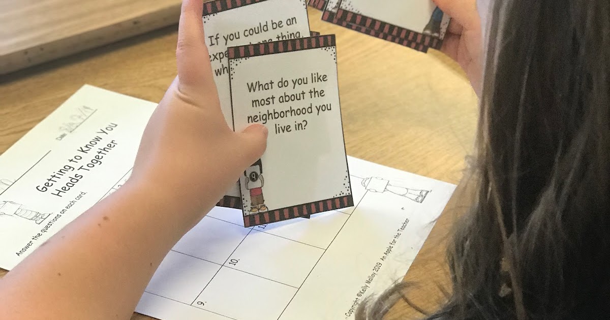 An Apple For The Teacher: 5 Fun Back To School Activities, Icebreakers ...