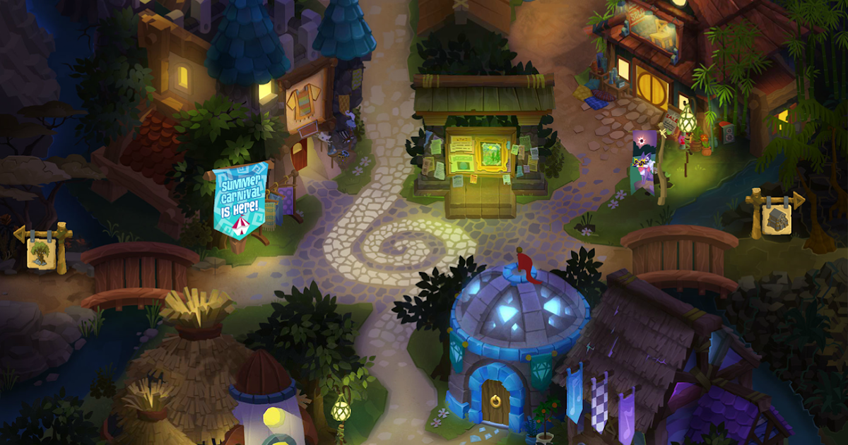 Eclipse Jamaa Township Land Map | Animal Jam Stream