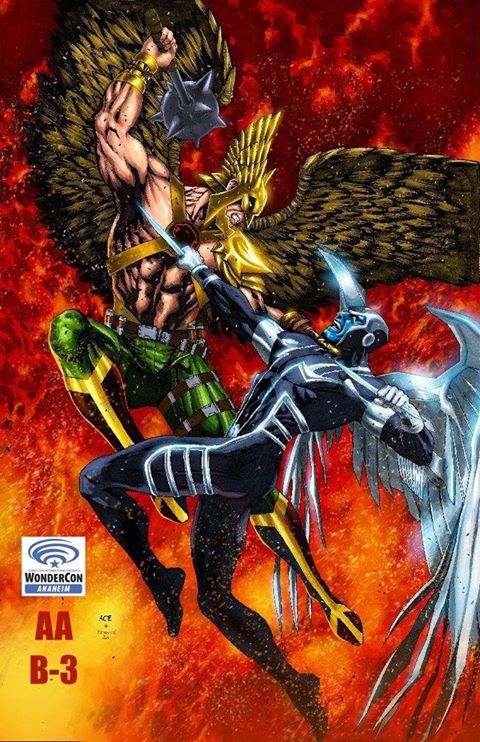 HAWKWORLD: Hawkman vs Archangel by Ace Continuado