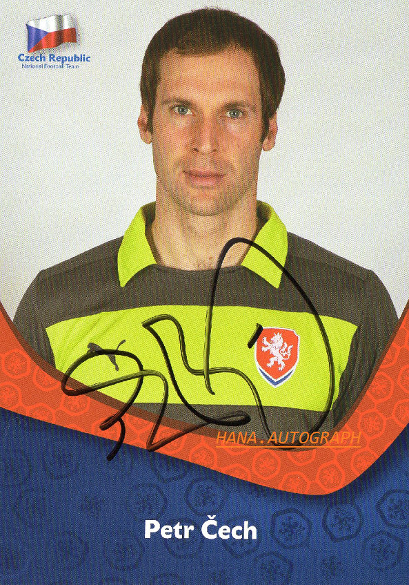 My Album for Autographs: 【2】 Petr Čech