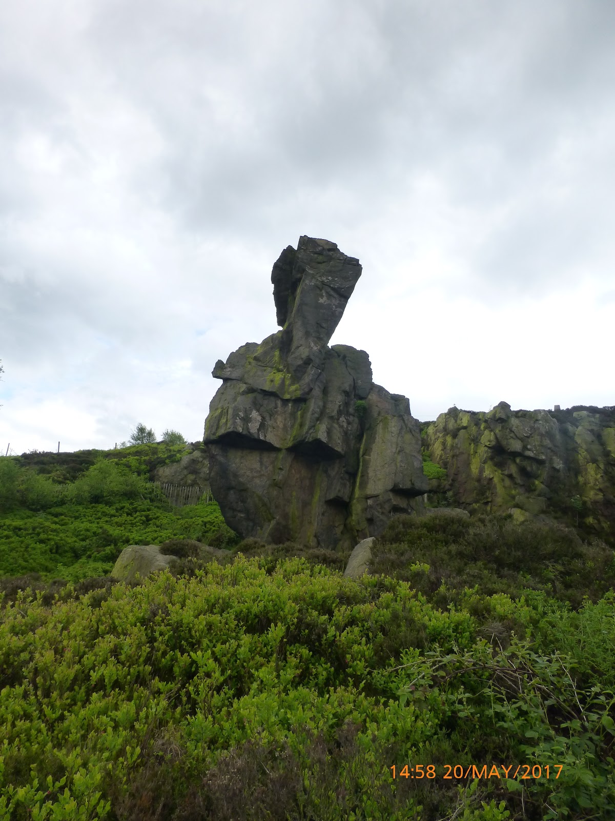 Harris Hikers: Congleton Edge and Mow Cop 20th May 2017
