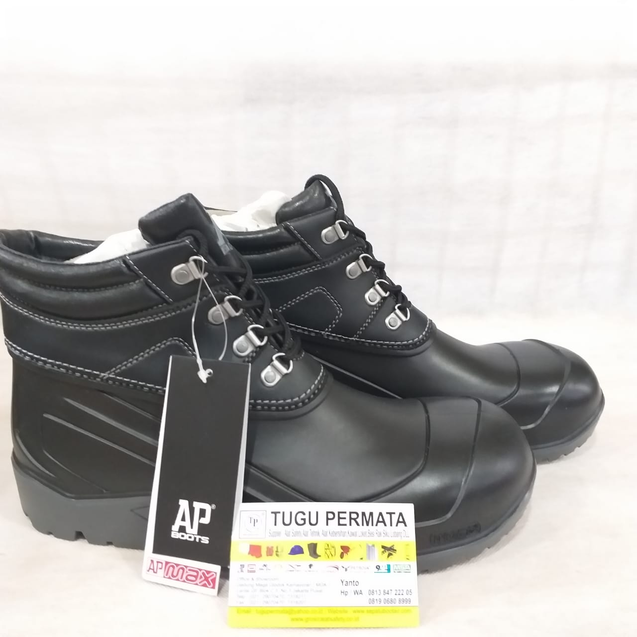 grosiralatsafety: SEPATU SAFETY BOOTS AP MAX ORIGINAL