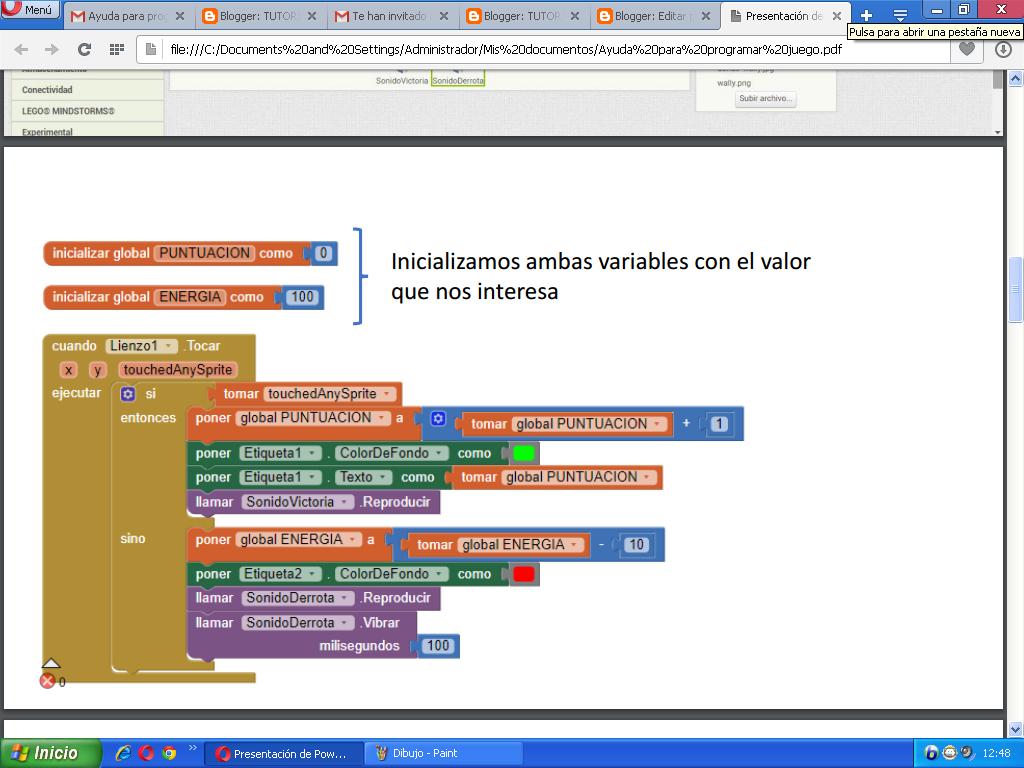 TUTORIAL APP INVENTOR