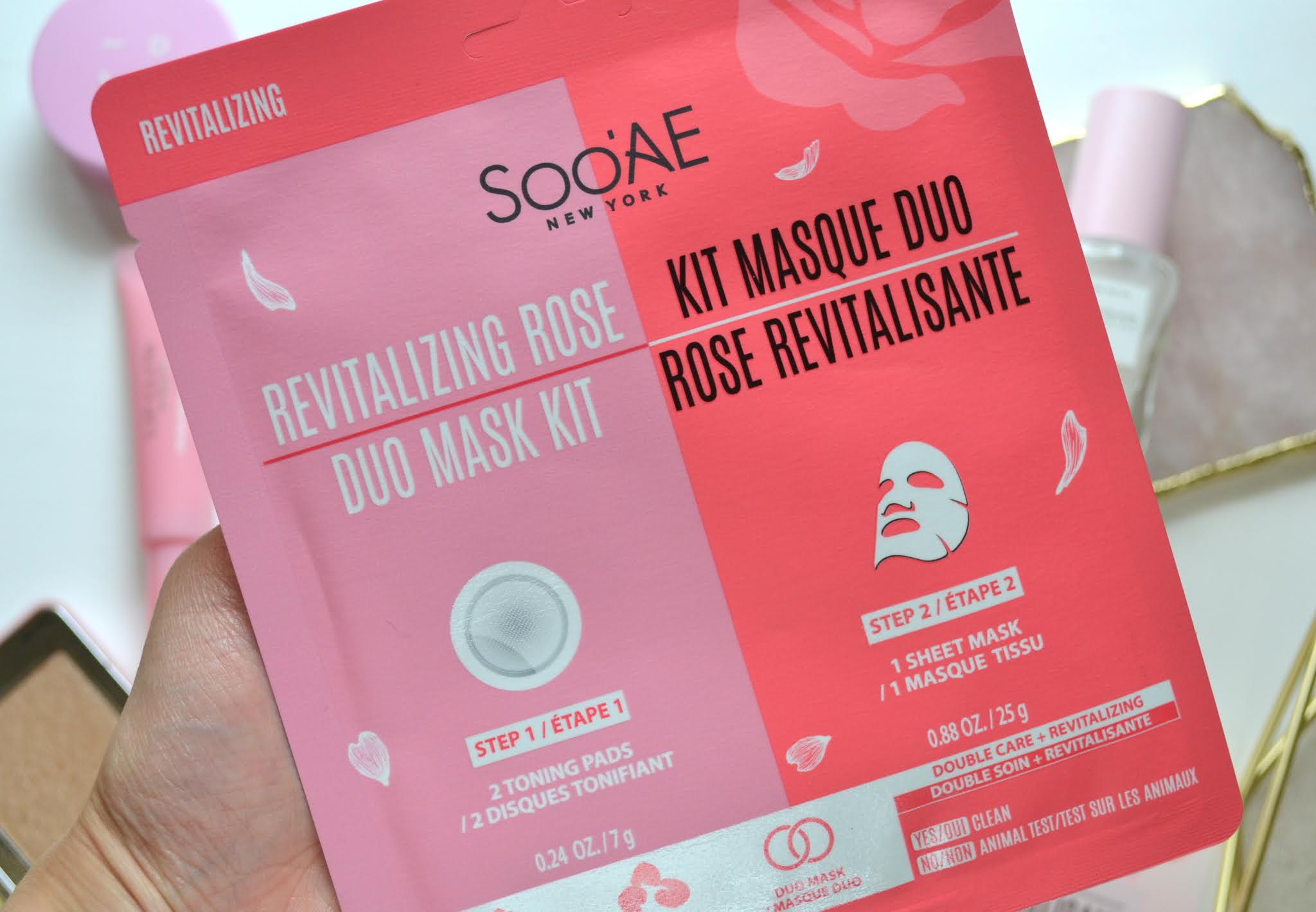 SHEET MASK | Soo'Ae Rose Masks: Revitalizing Rose Petal Sheet Mask and ...