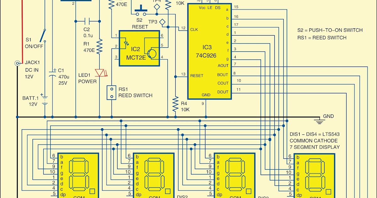 Electronic Project : Rotation Counter